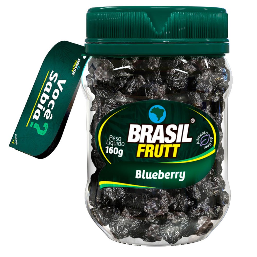 Blueberry Desidratado Brasil frutt 160g