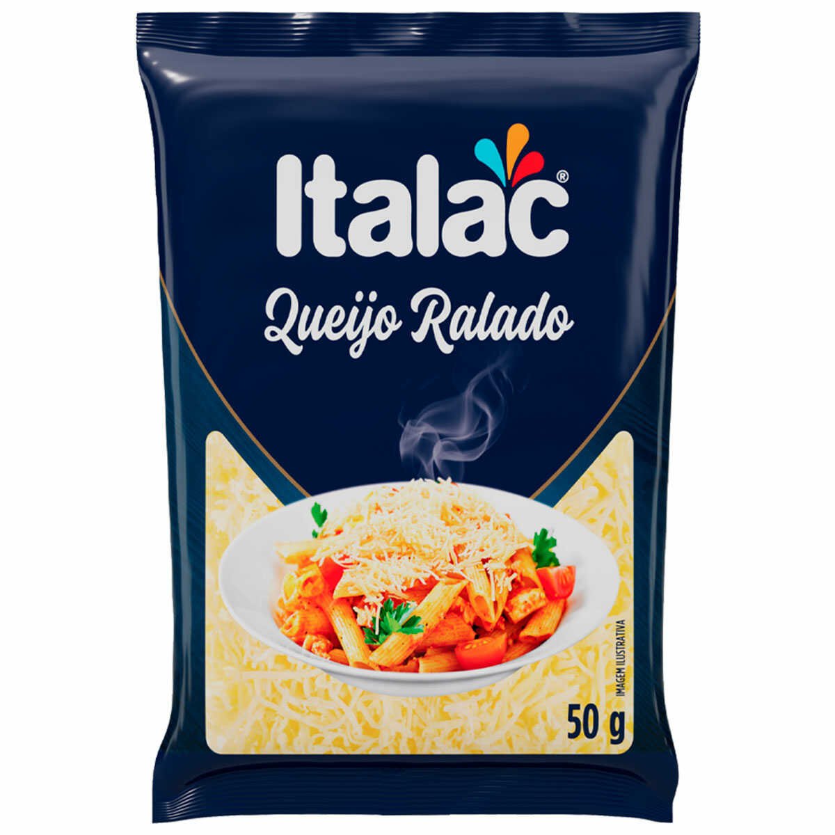 Queijo Parmesão Ralado Italac 50g
