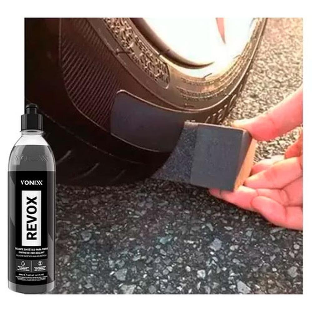 Selante Sintético Para Pneus Vonixx Revox Acetinado 500ml (MP)