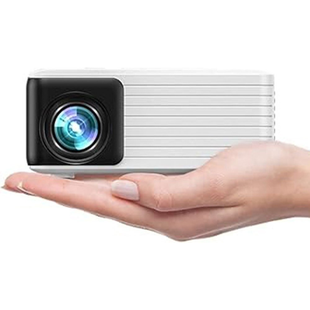 Mini Projetor Portátil Yoton Branco