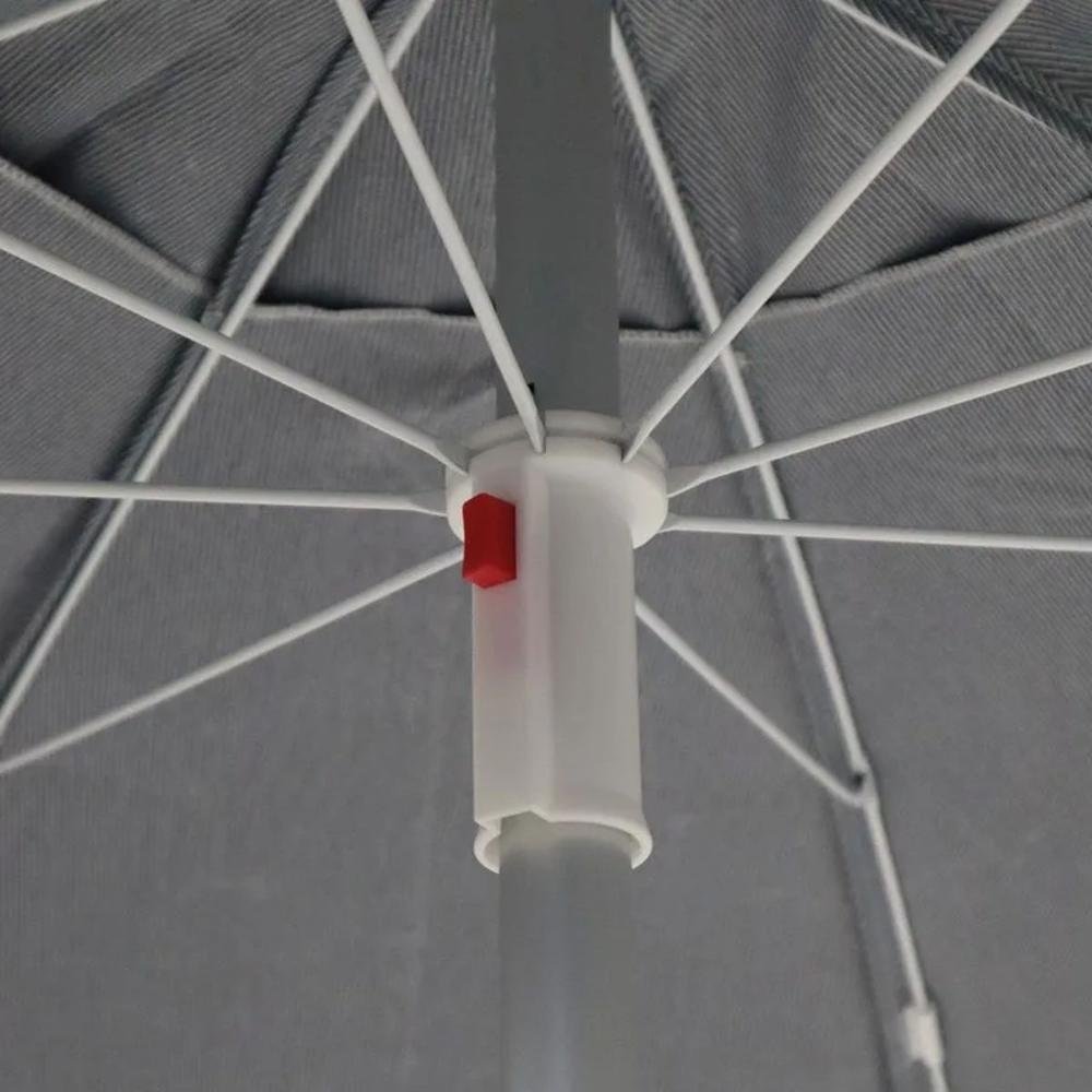 Guarda Sol Bel Bagum 2 Metros Azul Marinho Com Base 10618 (MP)