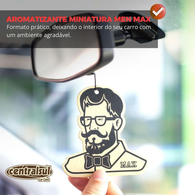 Aromatizante Centralsul Miniatura Men Max America (MP)