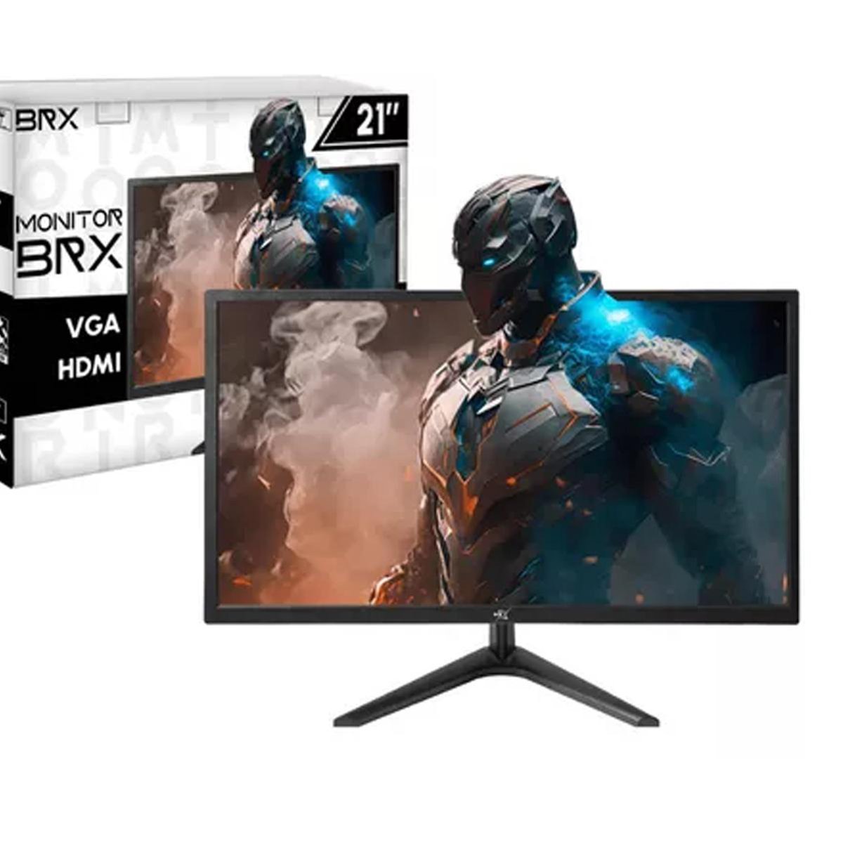 Monitor BRX LED 21 Polegadas HDMI+VGA (MP)