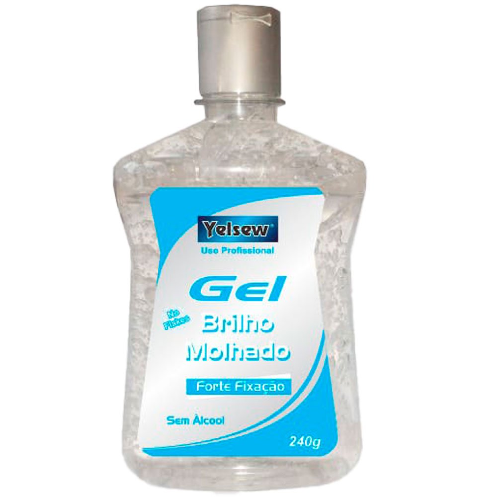 Gel Capilar Cristal Yelsew Forte Fixação 240g (MP)