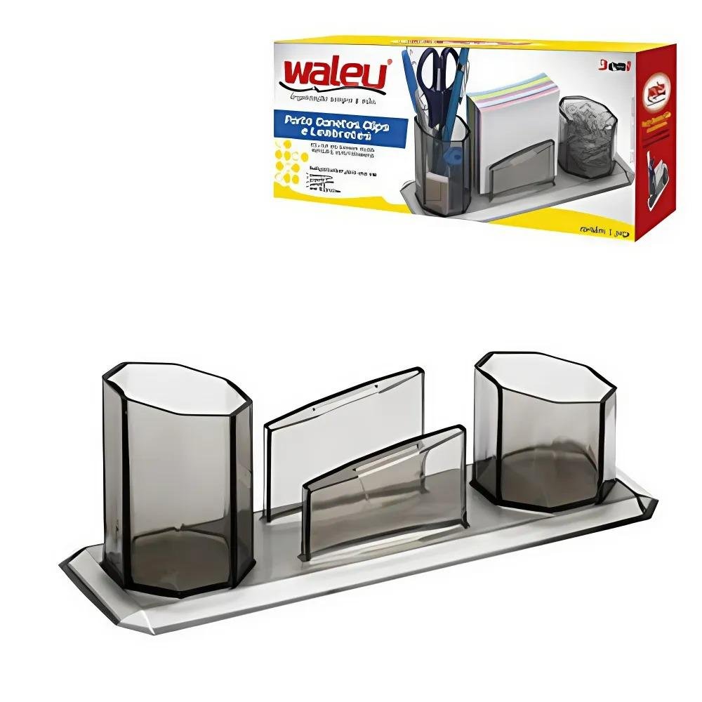Trío Porta Maxcril Caneta Clips Lembrete Fume 10250017 (MP)