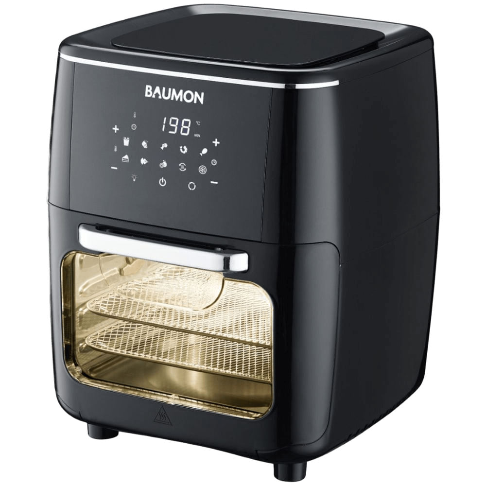 Fritadeira Air Fryer Baumon 12L Preta GSE021 | Bemol