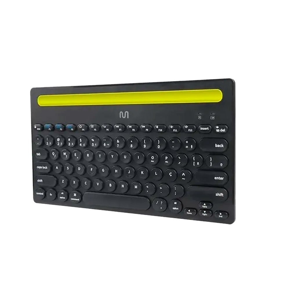 Teclado Bluetooth Multilaser Multi-Dispositivo ABNT2 TS400 Preto (MP)