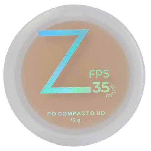 Pó Compacto Zanphy Hd FPS35 Bege
