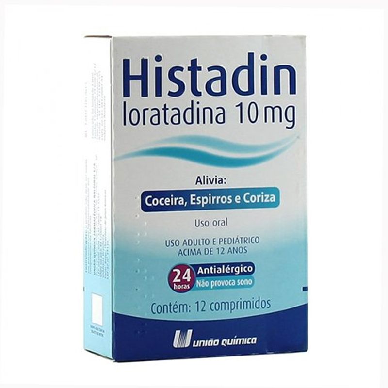 Histadin 10mg 12 Comprimidos