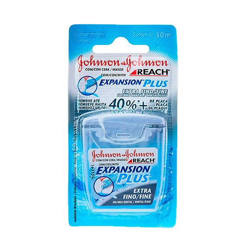 Fio Dental Reach Extra Fino 50m Johnson & Johnson