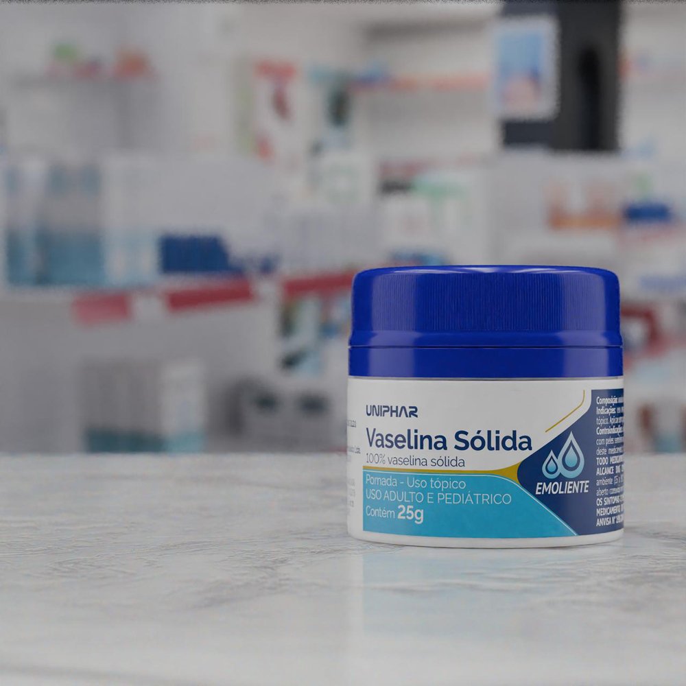 Vaselina Sólida Uniphar 25g