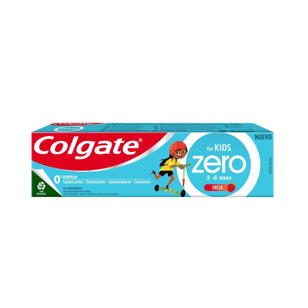 Gel Dental Colgate Zero Kids Morango 70g