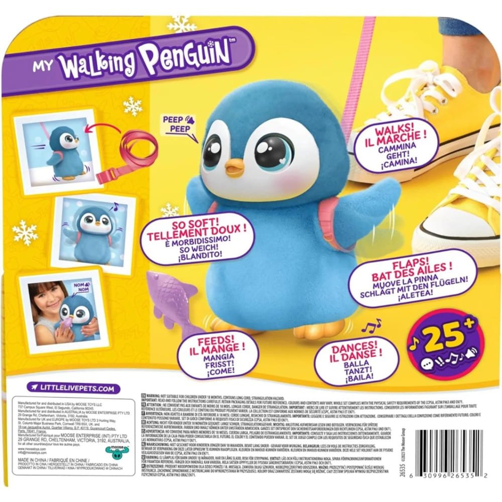 Pelúcia Fun Pets My Pinguim F0172-6