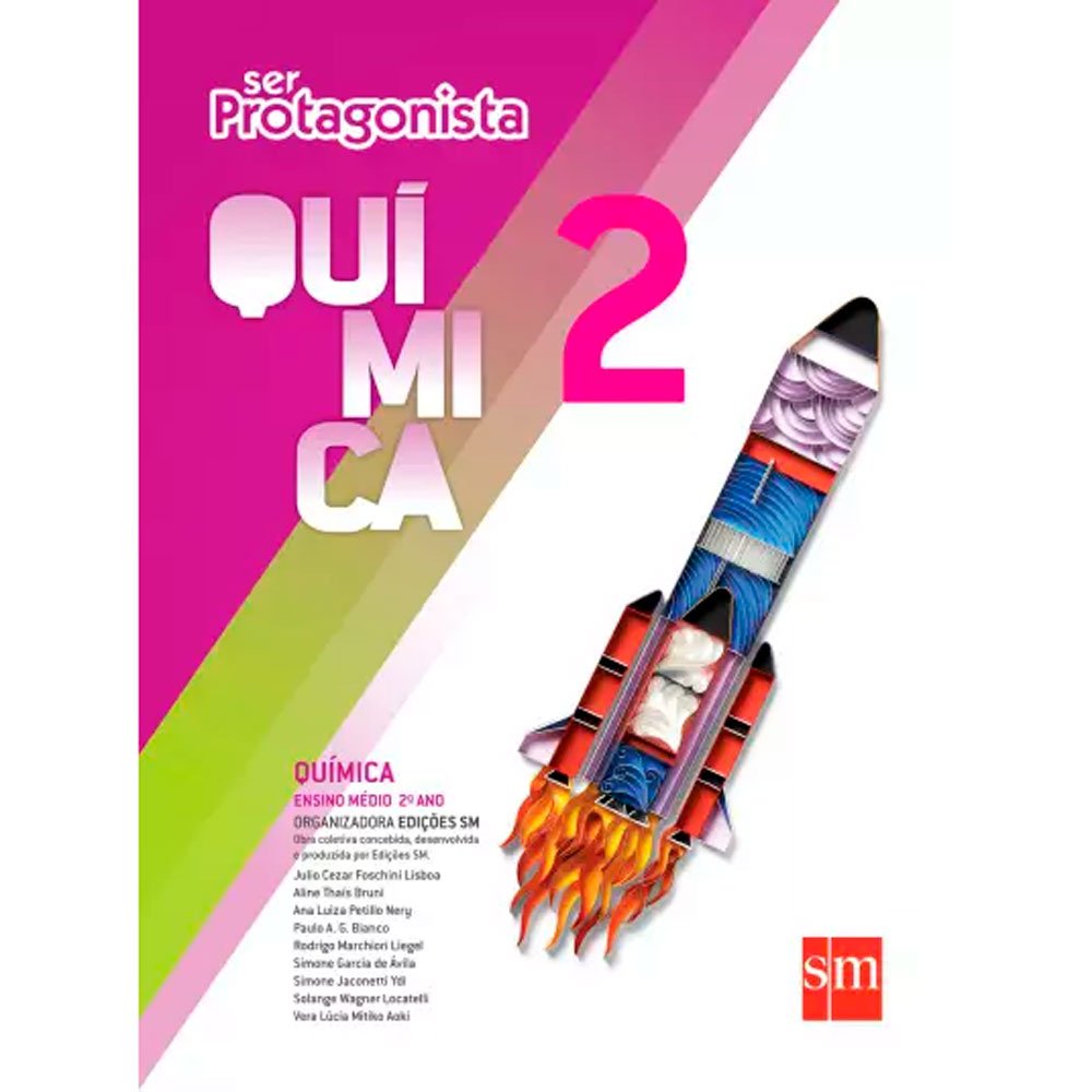 Livro Ser Protagonista Quimica 2 Editora SM (MP)