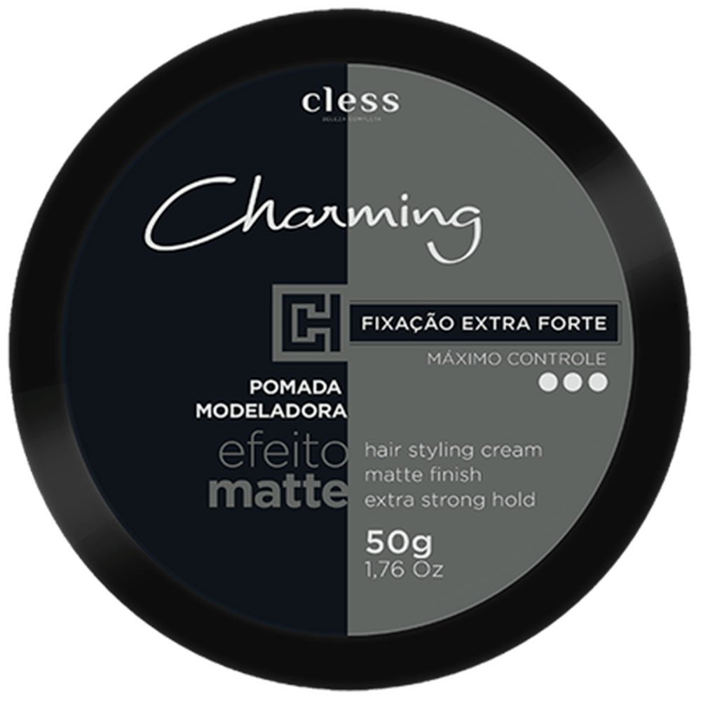 Pomada Modeladora Charming Extra Forte Efeito Matte 50g