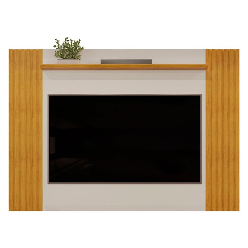Painel Para TV Até 70" DJ Móveis Agnes Bali Com Cedro