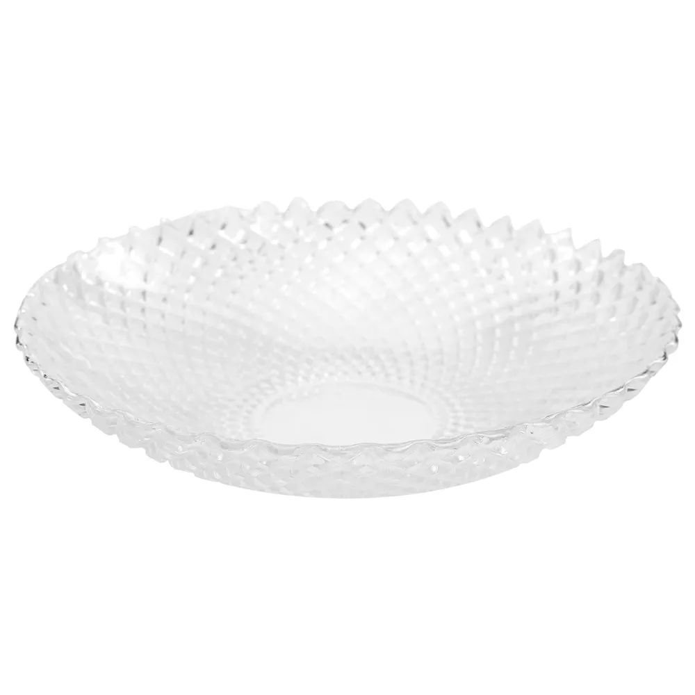 Centro De Mesa Cromus Vidro 26x26cm 13733 (MP)