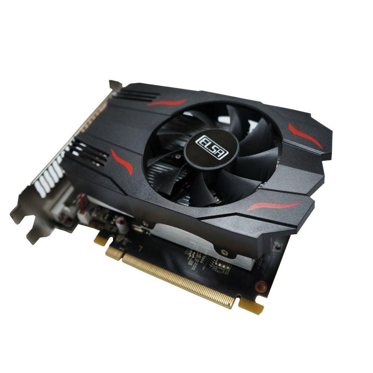 Placa De Vídeo Elsa Radeon Rx550 4Gb DDR5 H/Dp/D/128B (MP)