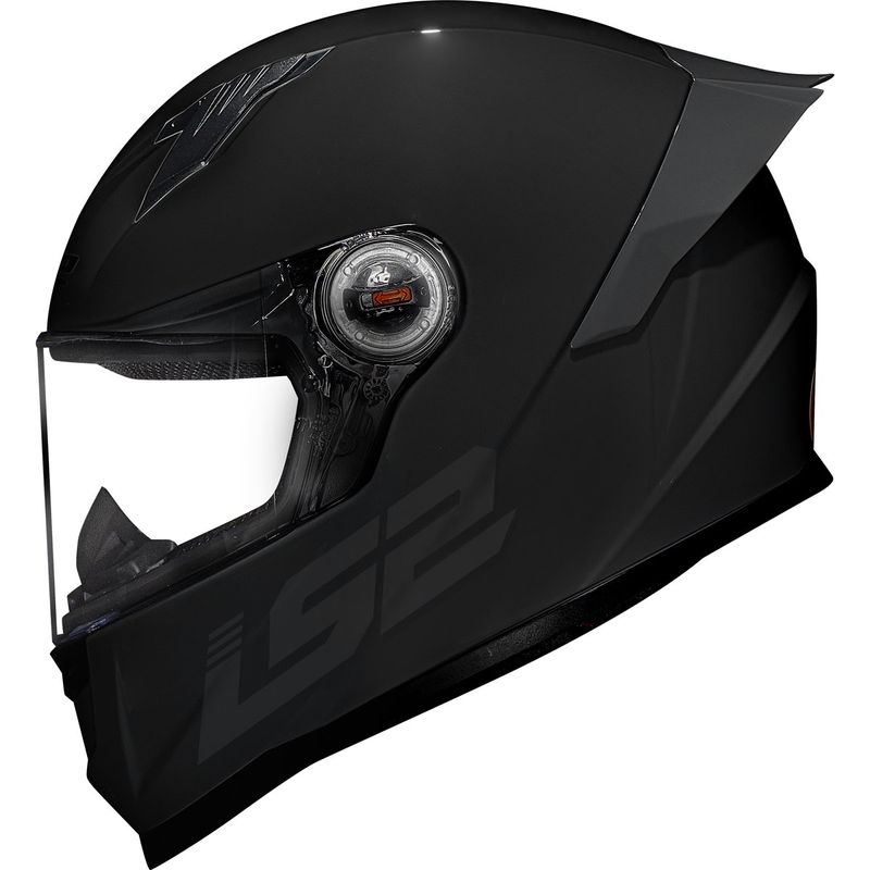 Capacete LS2 FF358 Monocolor Preto Tamanho S