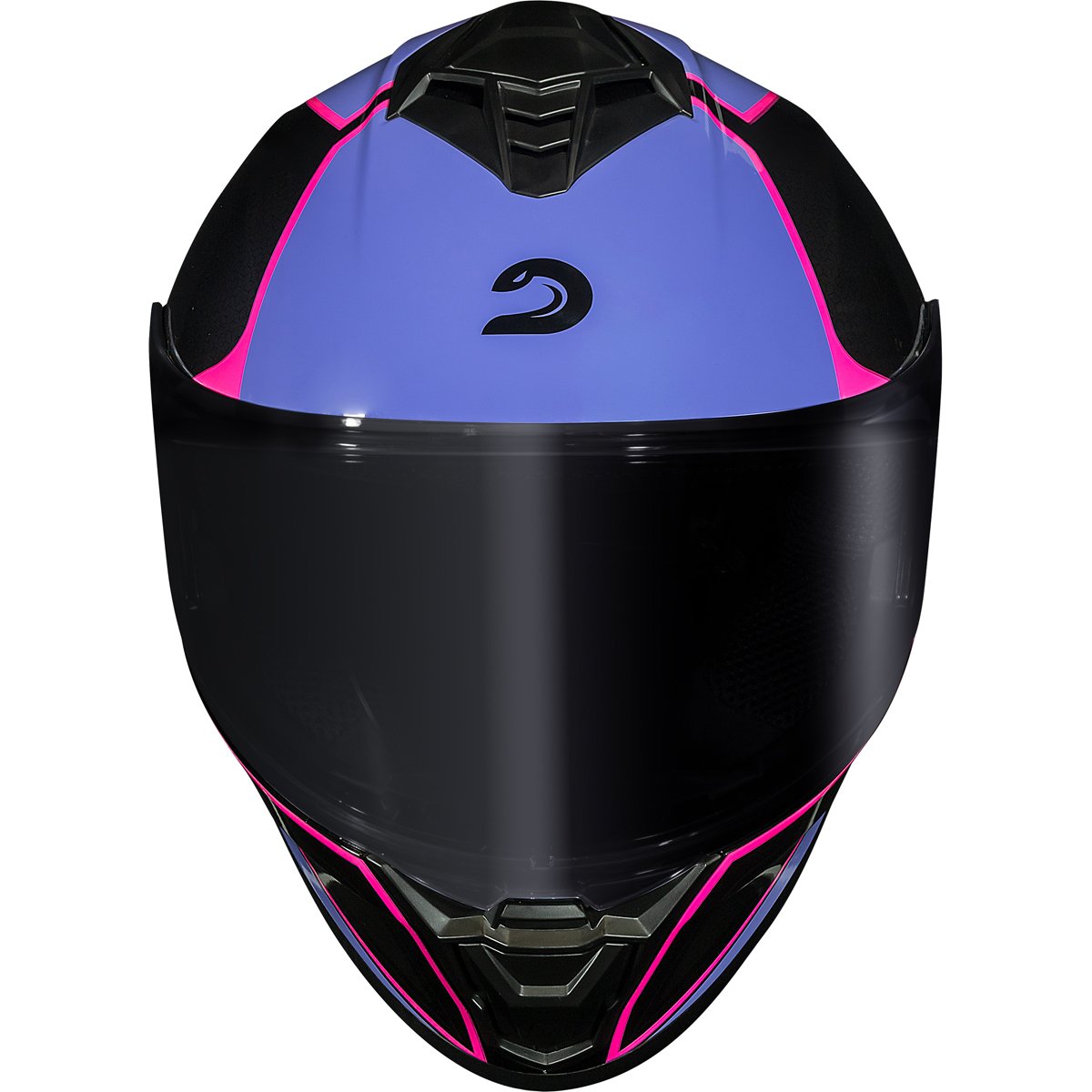 Capacete Race Tech Hit Plus Preto Roxo 60 (MP)