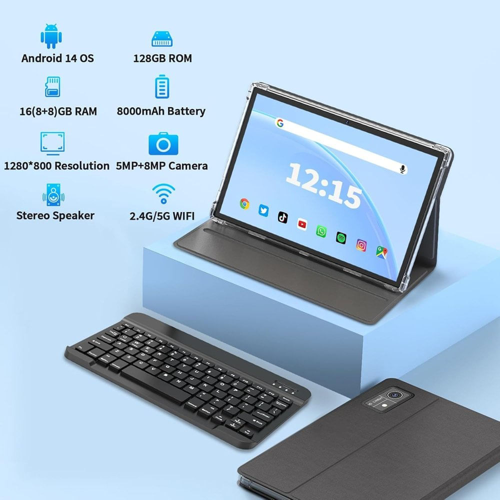 Tablet Suicoey 14 Polegadas com Teclado A-BI