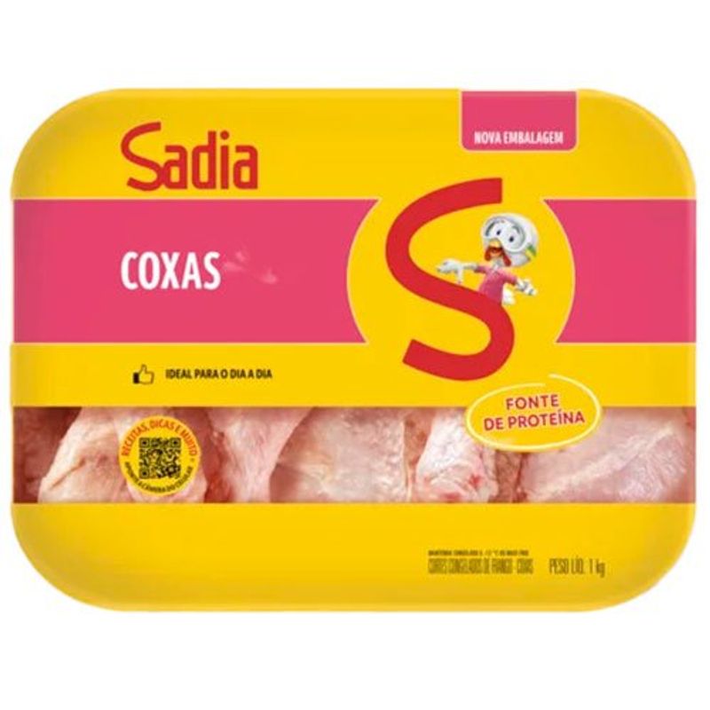 Frango Sadia Coxa Bandeja 1Kg