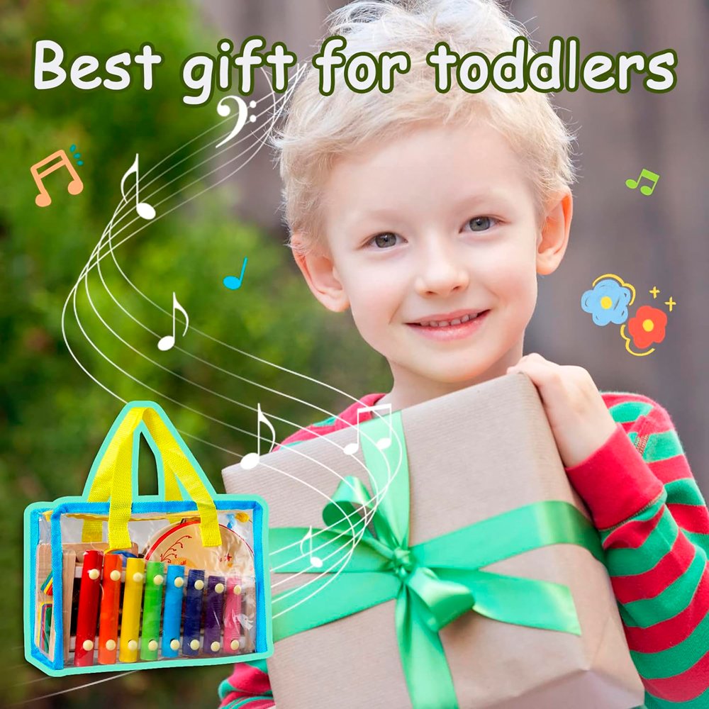 Kit Musical Infantil Looikoos Madeira A-BI