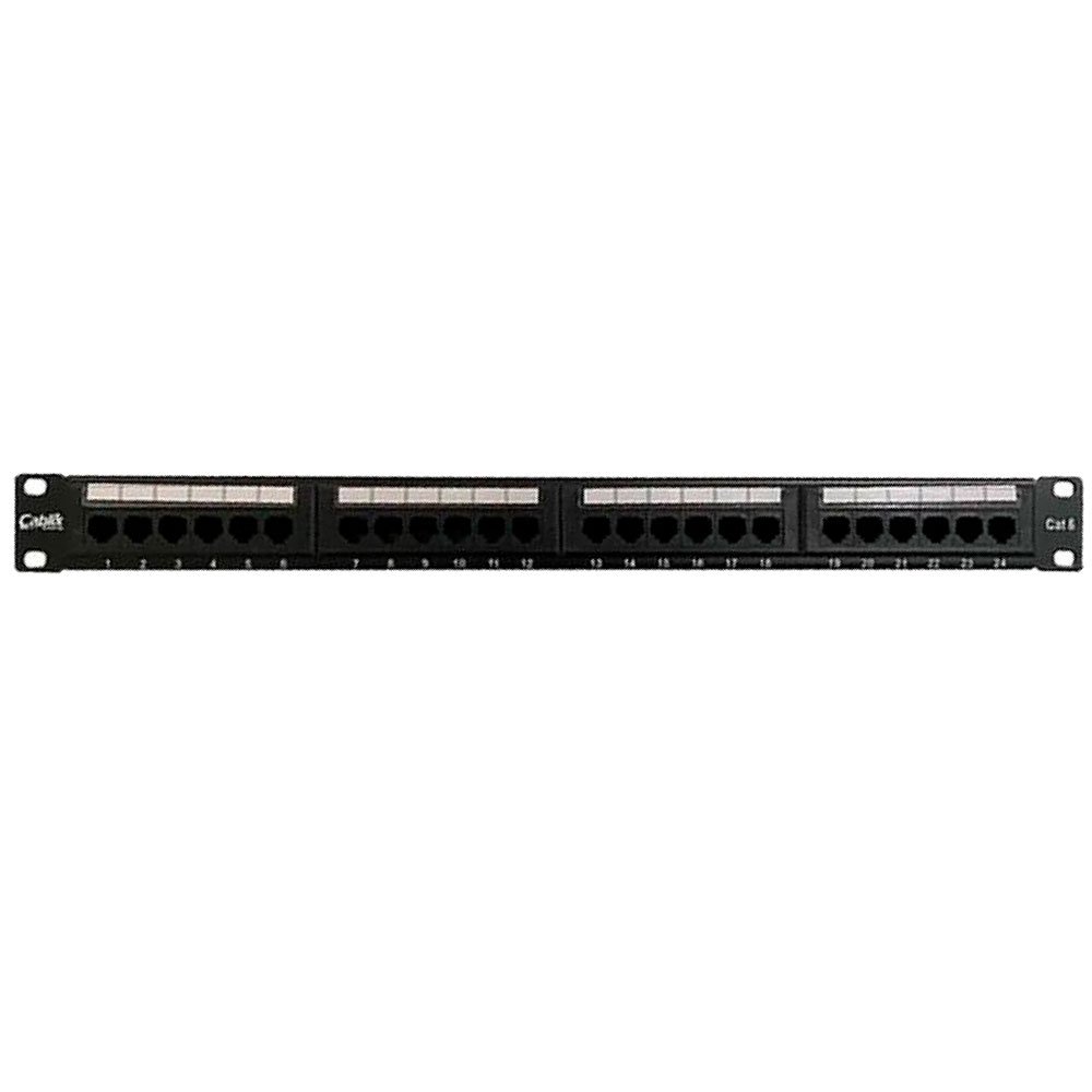 Patch Panel Cablix 24 Portas Cat6 Soholan EP6-41K (MP)