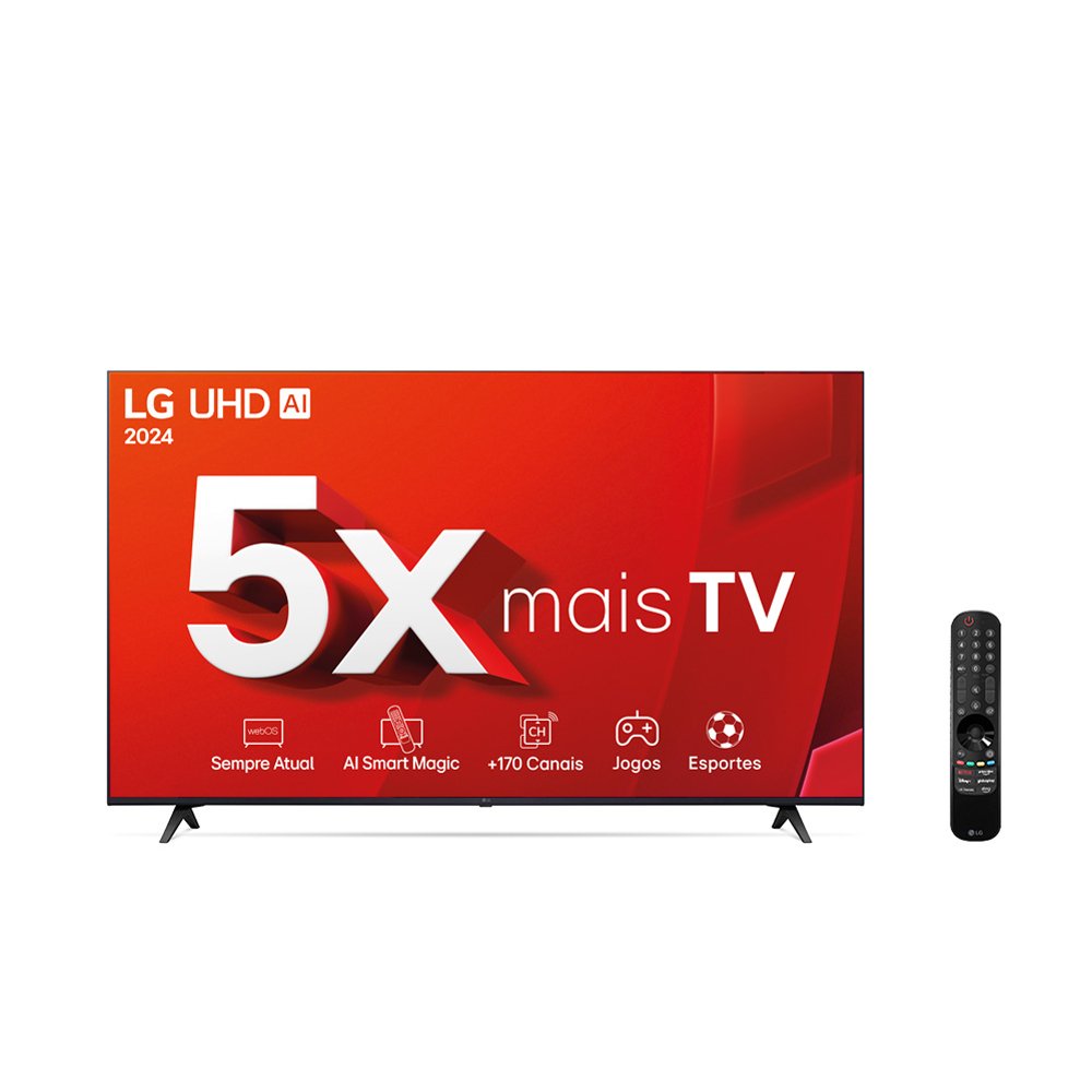 Smart TV 4K 65" LG UHD Alexa/Chromecast 65UT8050