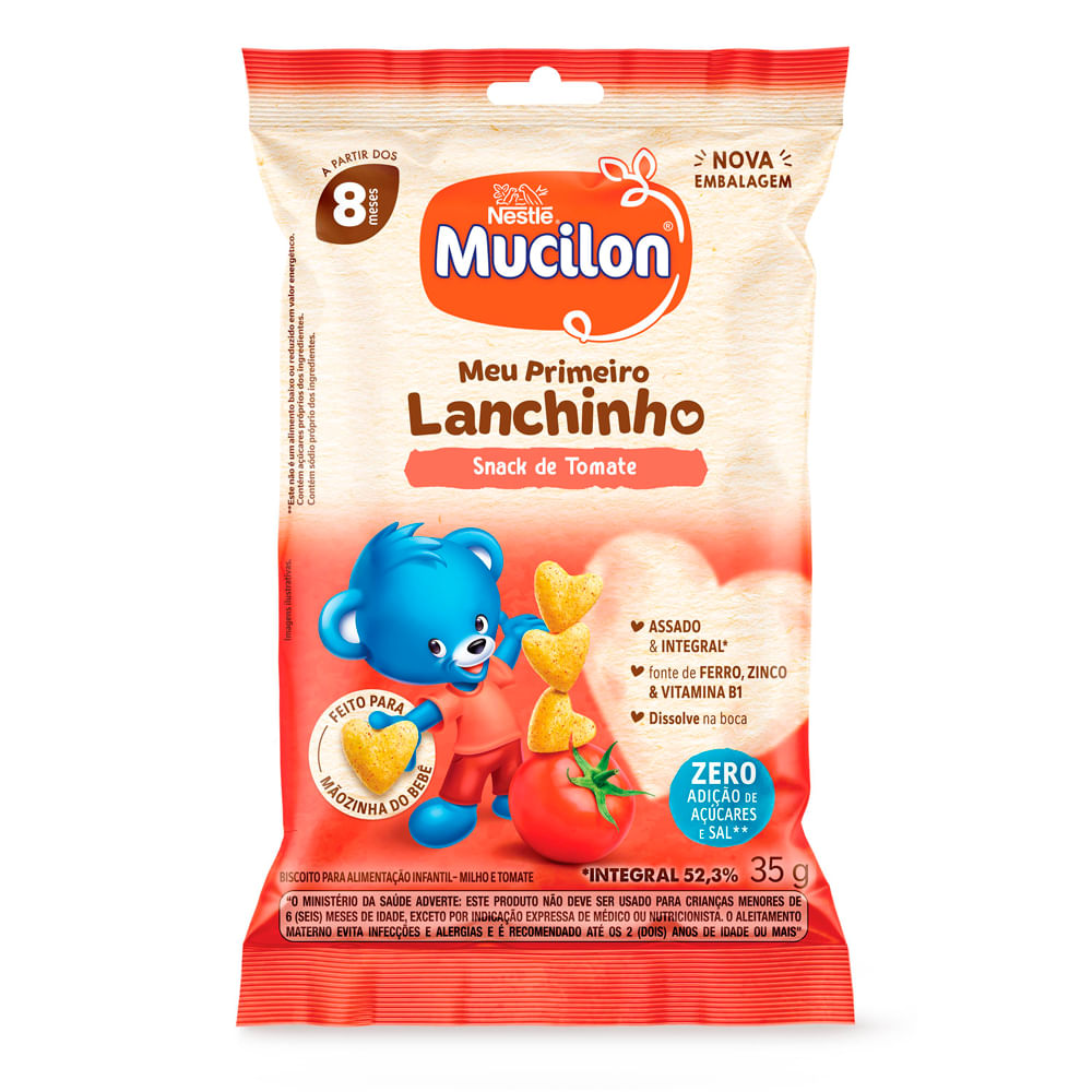 Snack Nestlé Mucilon Tomate 35g