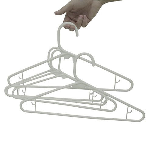 Conjunto de Cabides 5 Peças Latcor Branco LSP024