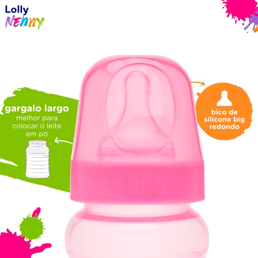 Mamad Lolly Baby Big Clean Rosa 160Ml