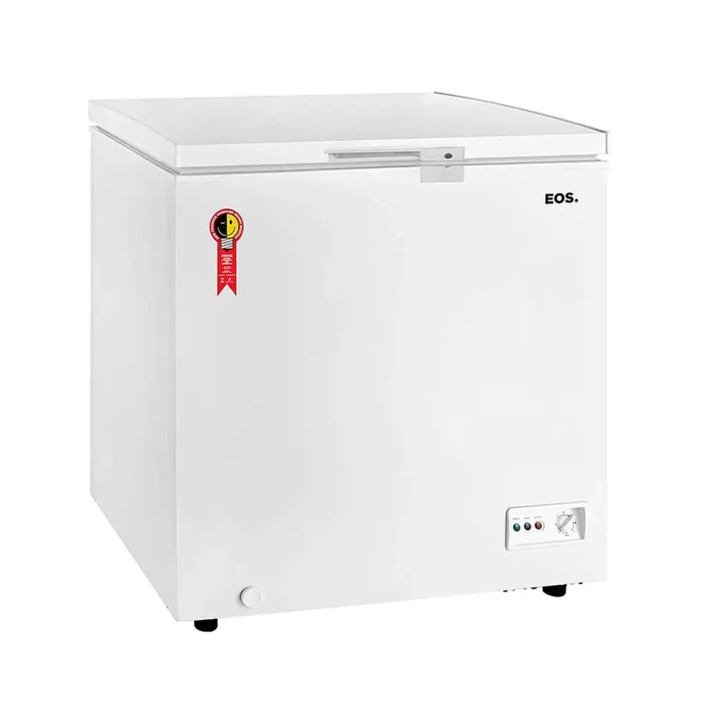 Freezer Horizontal EOS 142L 1 Porta Eco Gelo EFH150X Branco B15916 (MP)