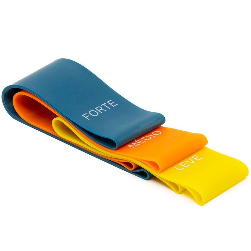 Kit 3 Peças Mini Band Acte 3 Int T71 Colorido