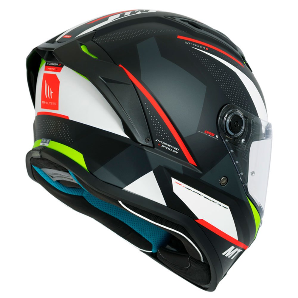Capacete MT Helmets Stinger 2 Chest C0 Black Mate 62 (MP)