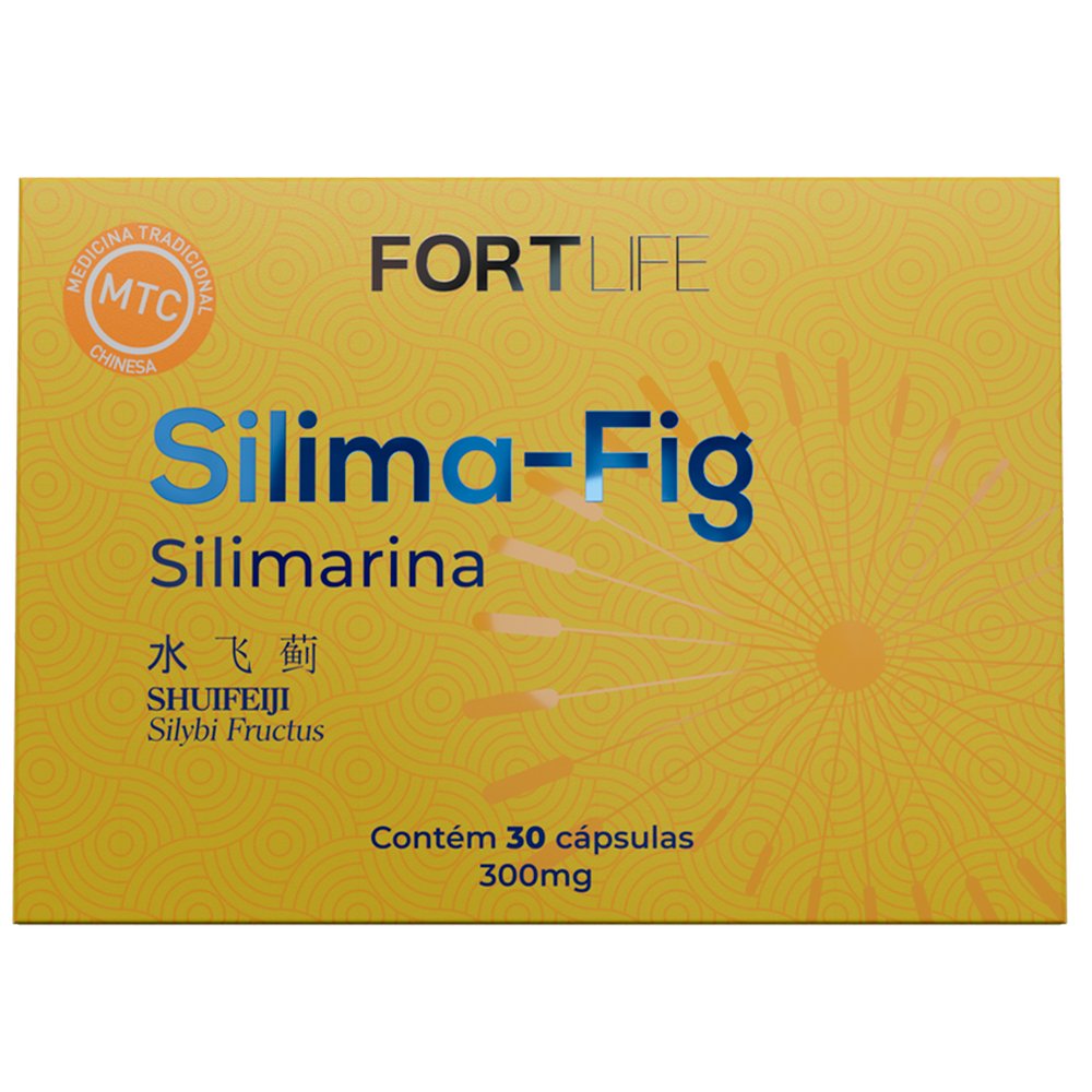 Silima-Fig 300mg 30 Cápsulas Medicina Tradicional Chinesa Fortlife