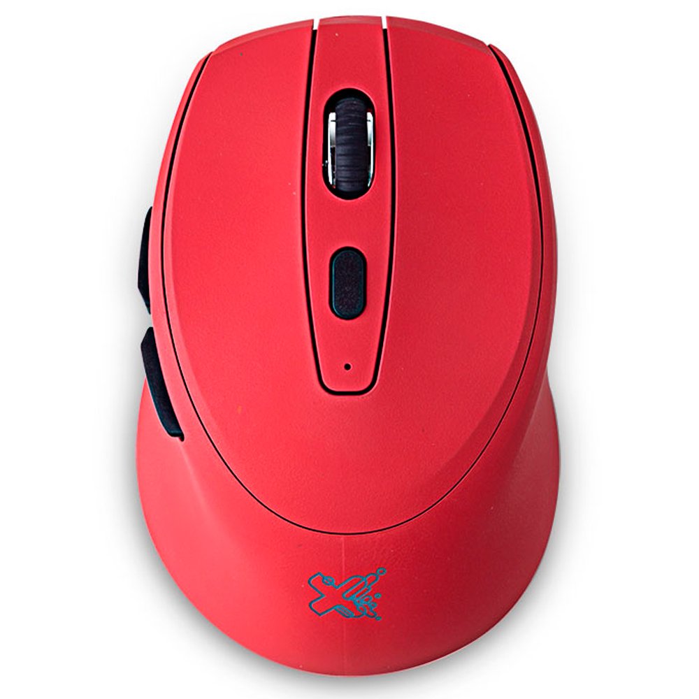 Mouse Maxprint Oriente sem fio Vermelho