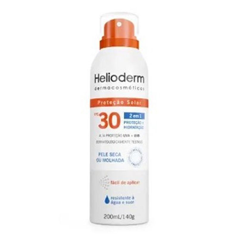 Protetor Solar Spray Helioderm FPS 30 200ml