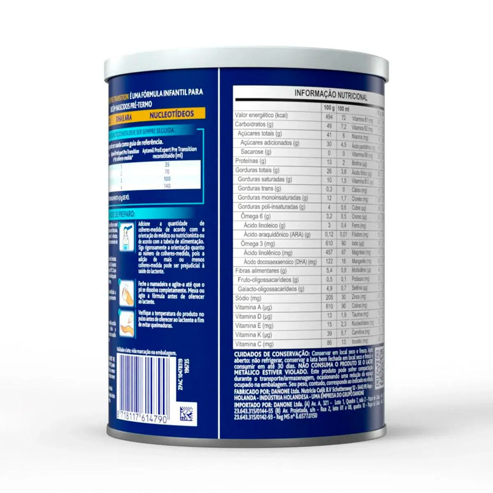 Formula Infantil Aptamil Pre 2 400G