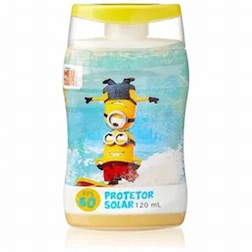 Protetor Solar Kids Minions Sunday FPS 60 120ml