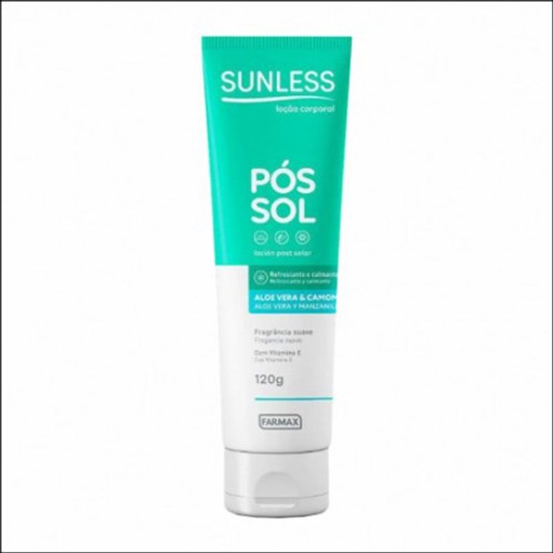 Loção Pós-Sol Sunless Farmax 120ml