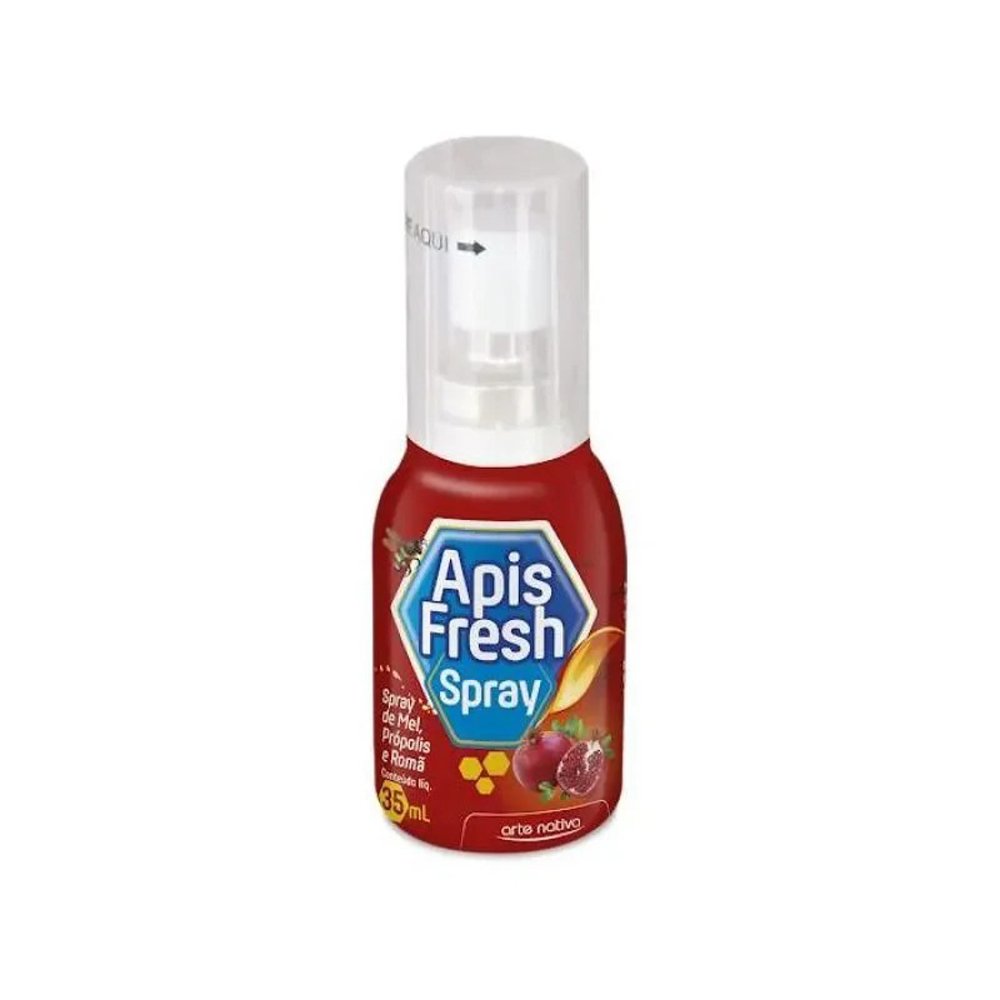 Spray Bucal Apis Fresh com Mel, Própolis e Romã 35ml