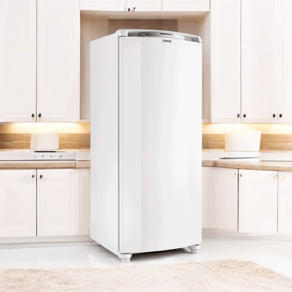 Geladeira Consul Frost Free 300 Litros Freezer Supercapacidade Branca ...