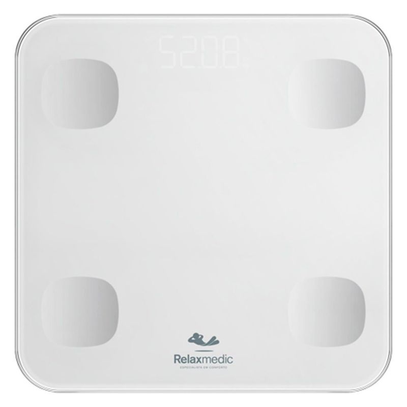Balança Digital Bioimpedancia Relaxmedic Branca RM-BD2317AW