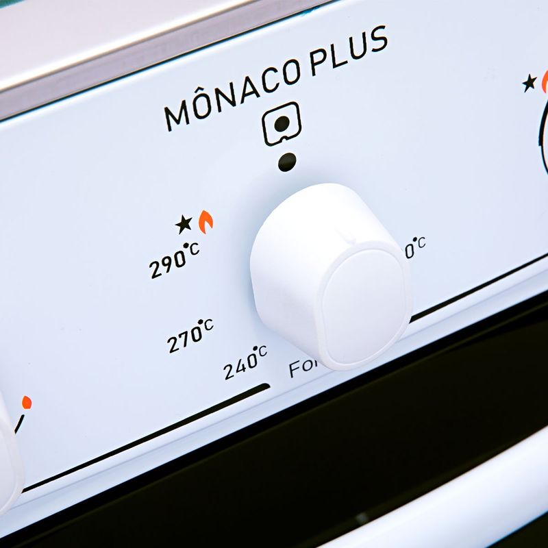 Fogão 4 Bocas Atlas Automático Mônaco Plus Branco 300000713 | Bemol