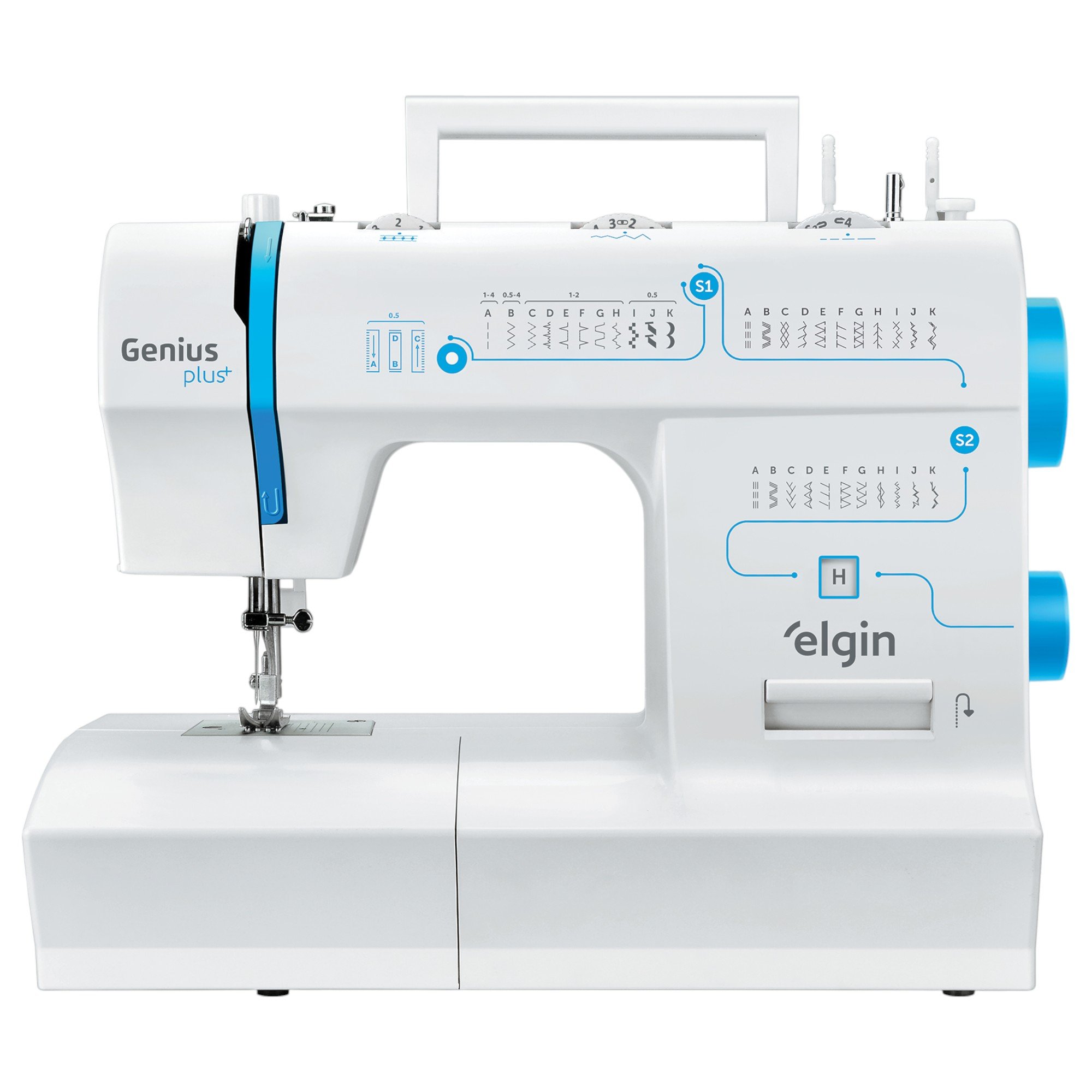 Máquina De Costura Elgin Genius Plus 127V JX4035 (MP)