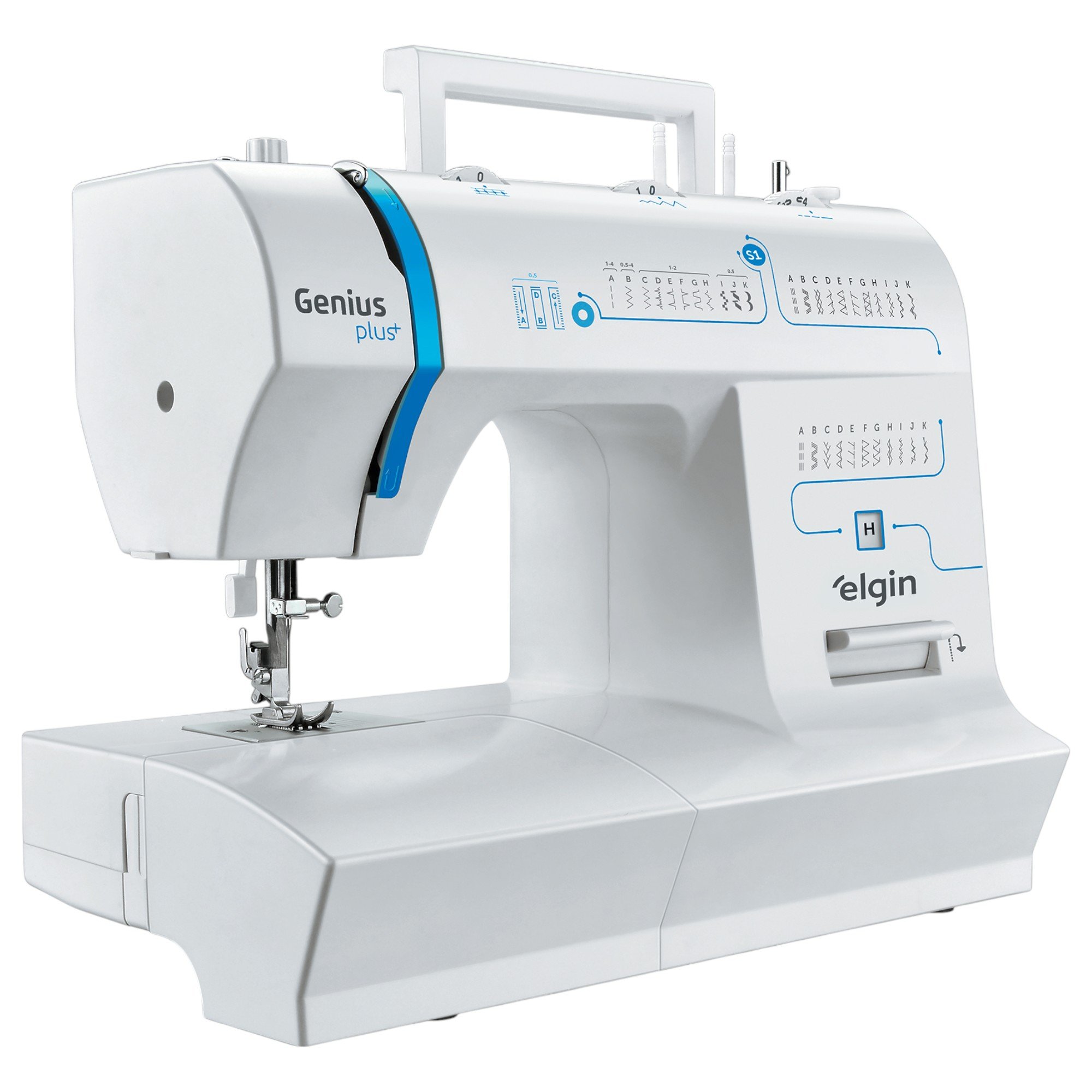 Máquina De Costura Elgin Genius Plus 127V JX4035 (MP)