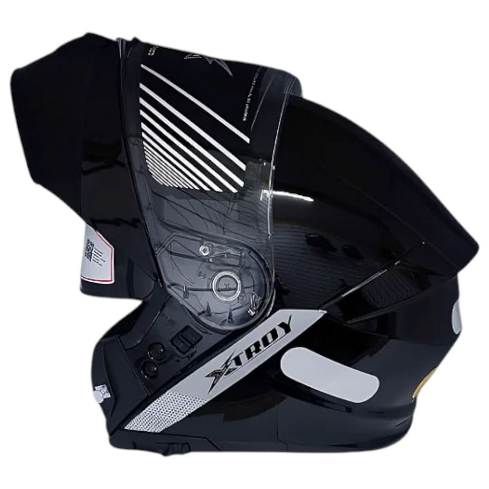 Capacete EBF Xtroy MSV Solid Spec Shine Preto Brilhoso 60 (MP)