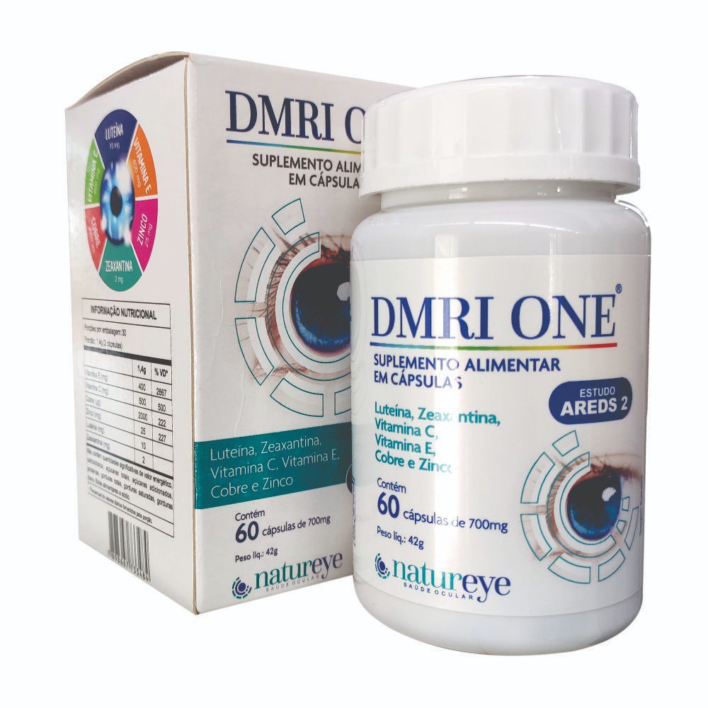 Suplemento para os Olhos DMRI One 60 Cápsulas