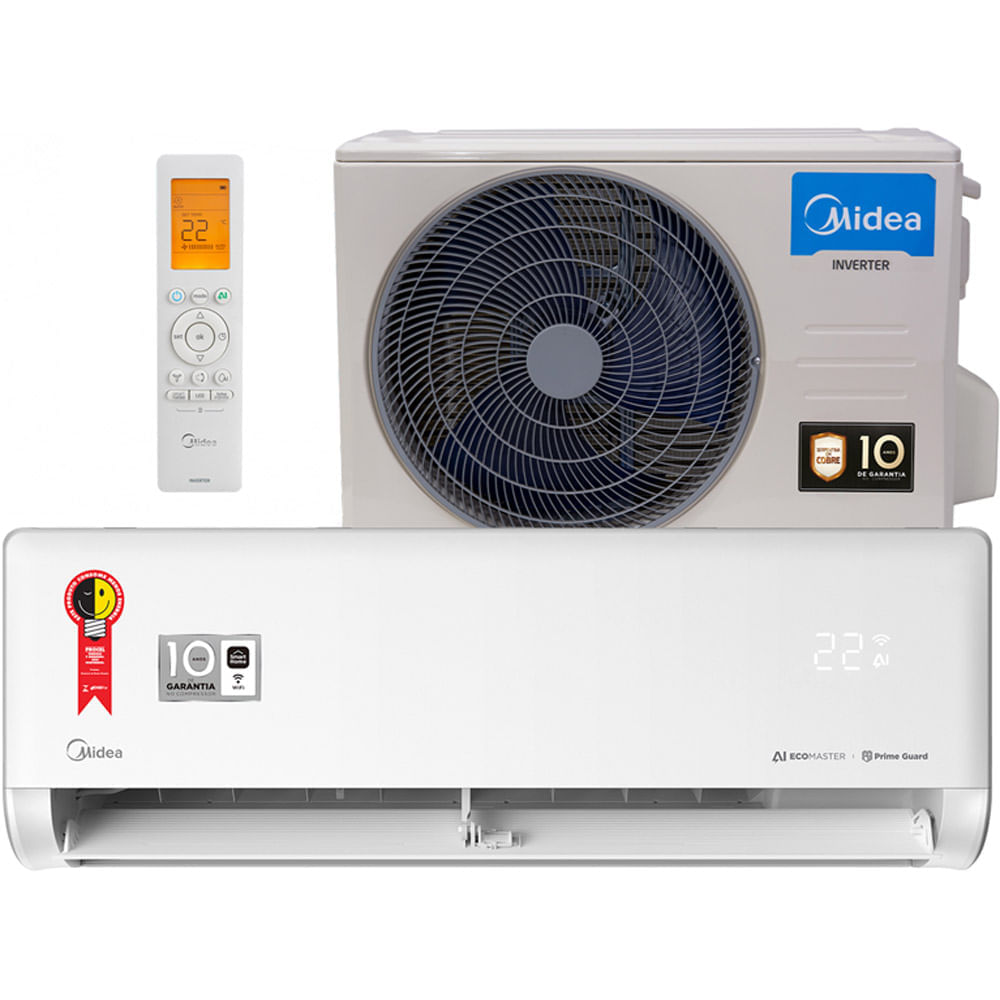 Ar-Condicionado Split 12.000 Btus Inverter Midea AI | Bemol